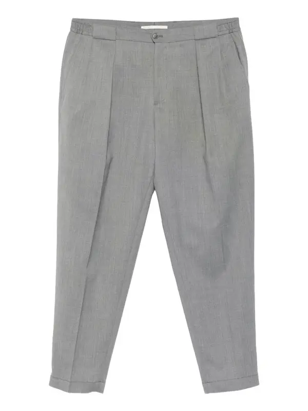 BRIGLIA 1949 Pleated-front Trousers - Grey