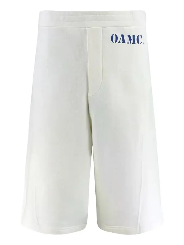 OAMC Back-pocket Cotton Shorts - White
