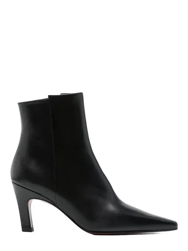 Roberto Festa 75mm Yanira Pointed-toe Heeled Ankle Boots - Black