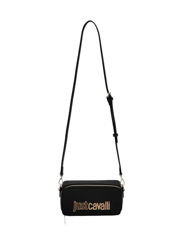 Just Cavalli Logo-plaque Crossbody Bag - Black