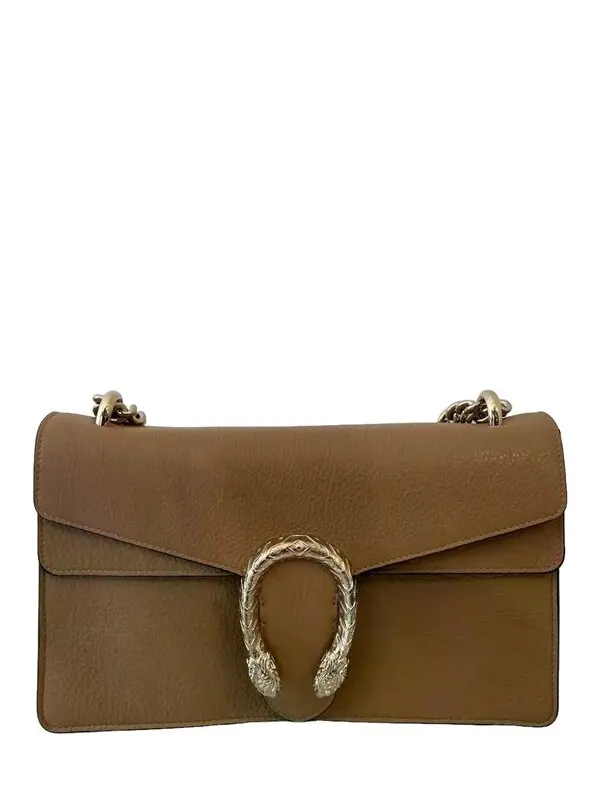 Gucci Medium Dionysus Flap Shoulder Bag - Neutrals