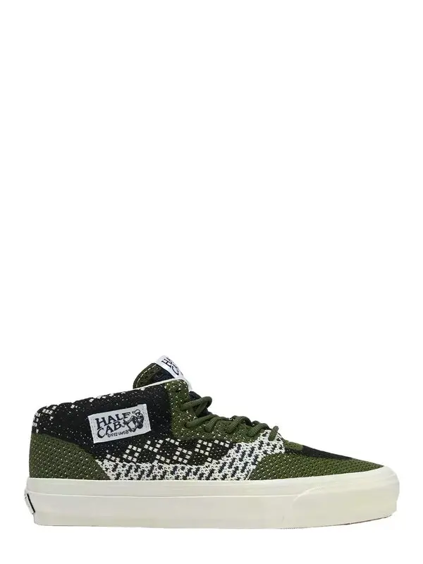 VANS Lx Half Cab 33 Ek Knitted Sneakers - Green