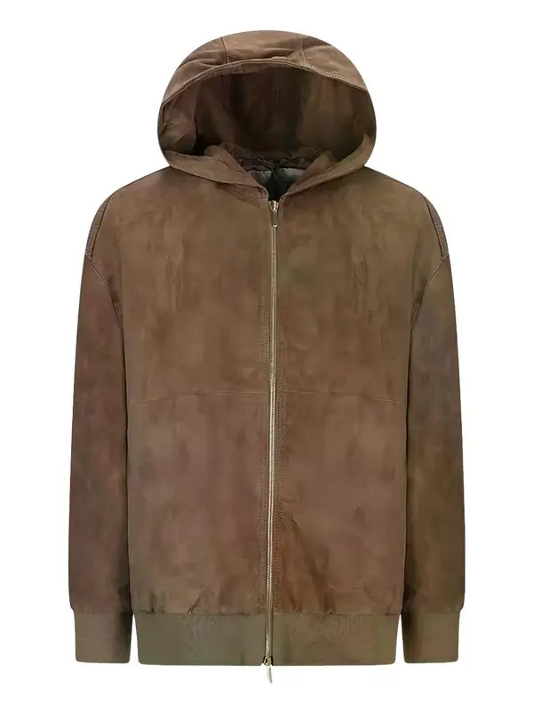 Max Mara Zeno Hooded Jacket - Brown