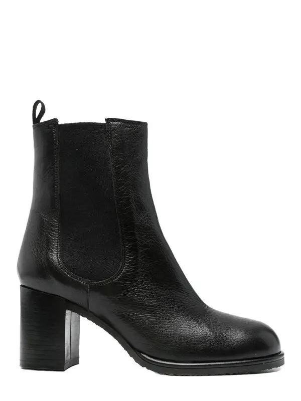 Roberto Festa 70mm Elastic-panel Block-heel Boots - Black