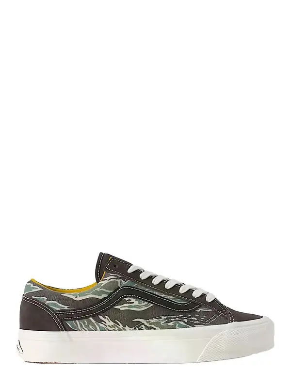 VANS Lx Old Skool Sneakers - Tiger Green / After Dark Brown