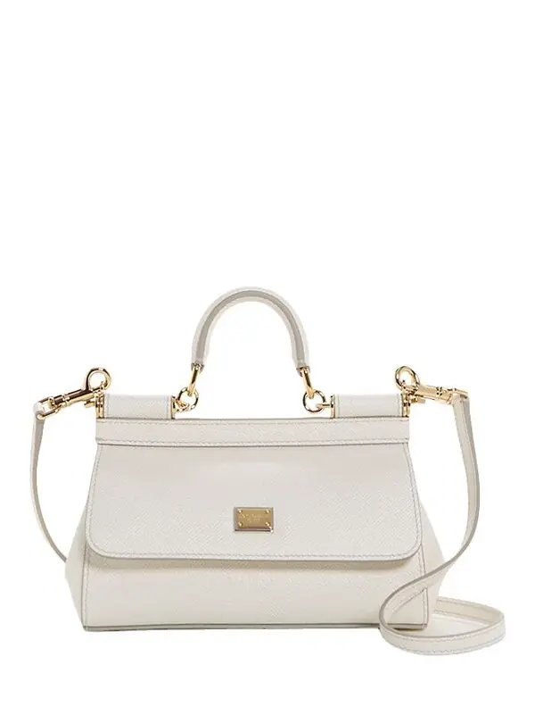 Dolce & Gabbana My Sicily Top Handle Bag - White