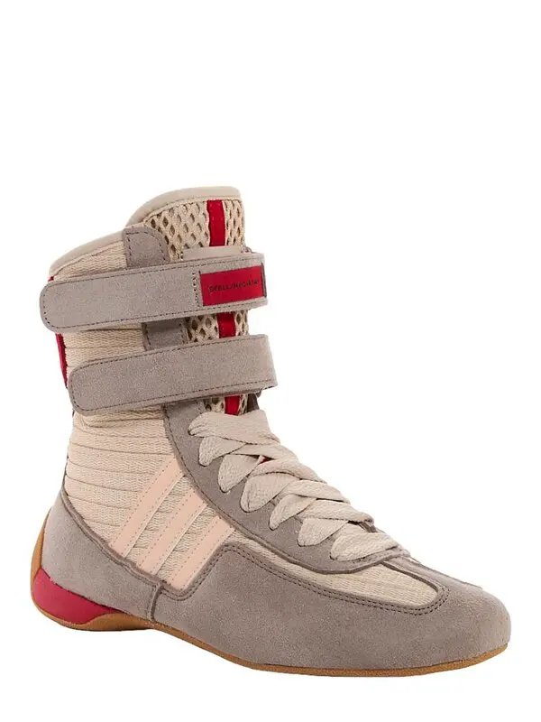 Stella McCartney X Adidas Rasant High-top Sneakers - Brown