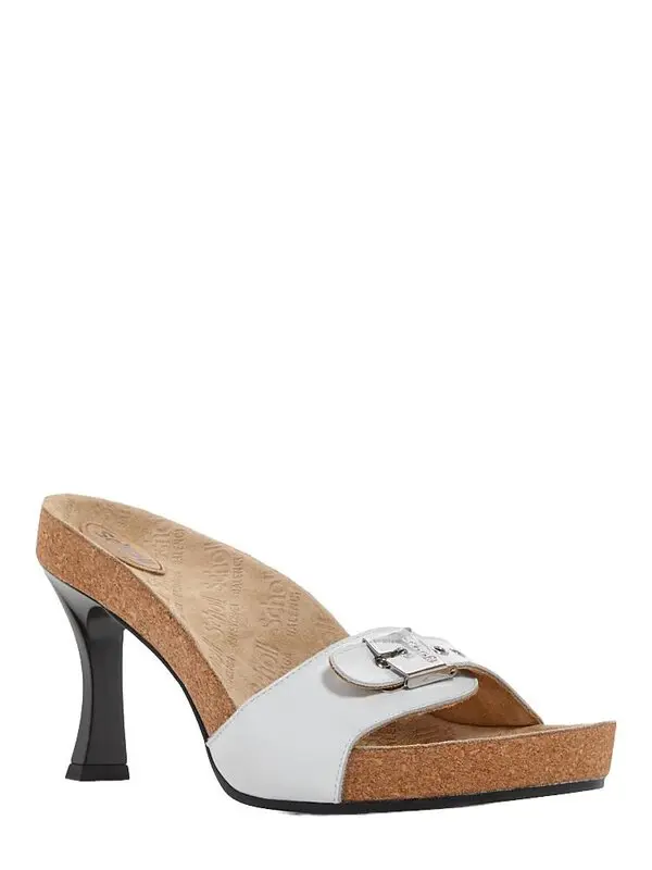 Balenciaga X Scholl Slide Sandals - Metal