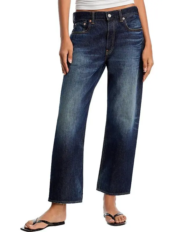 Denimist Lindsay High-rise Ankle Slim-leg Jeans - Dewitt Blue