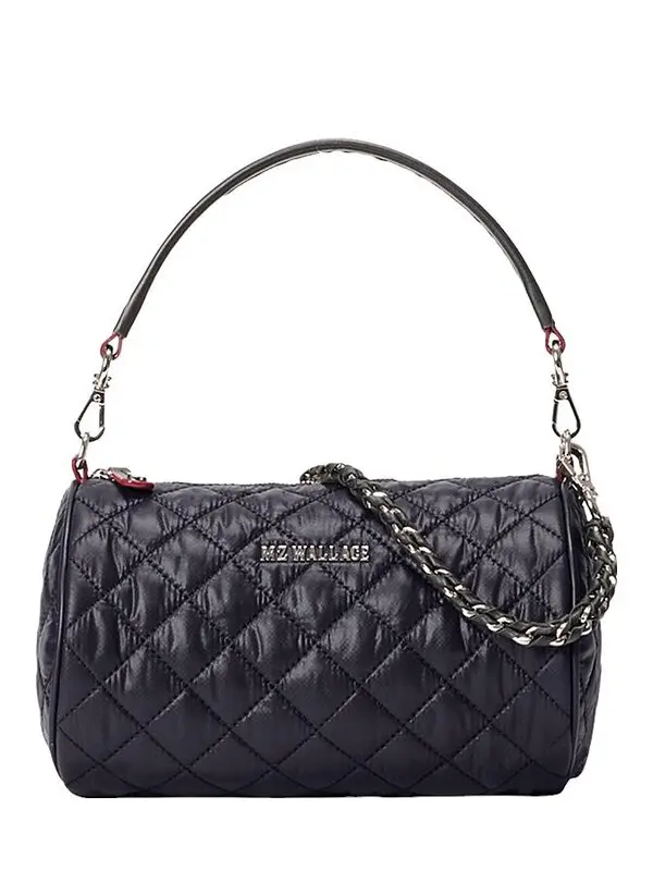 Mz Wallace Crosby Barrel Crossbody - Black