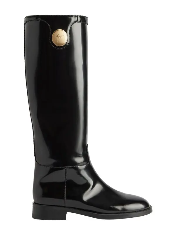 GIUSEPPE ZANOTTI Anisea Riding Boots - Black