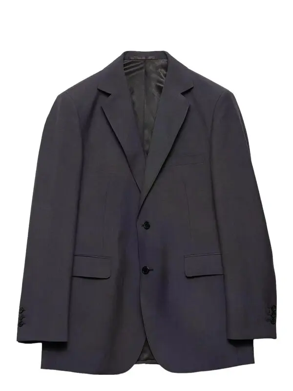 Prada Single-breasted Blazer - Grey