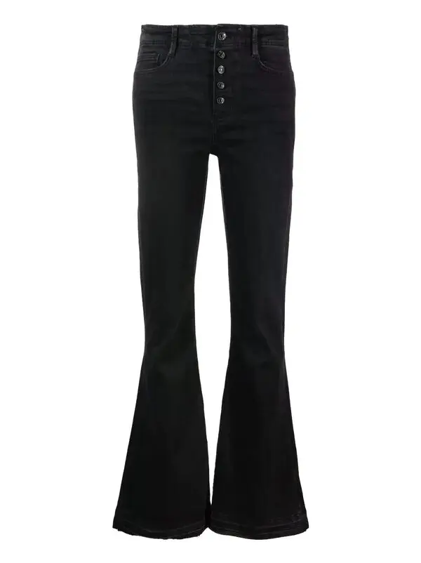 Paige Flared-leg Jeans - Black