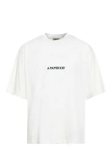 A PAPER KID T-shirt Size Cotton - Cream