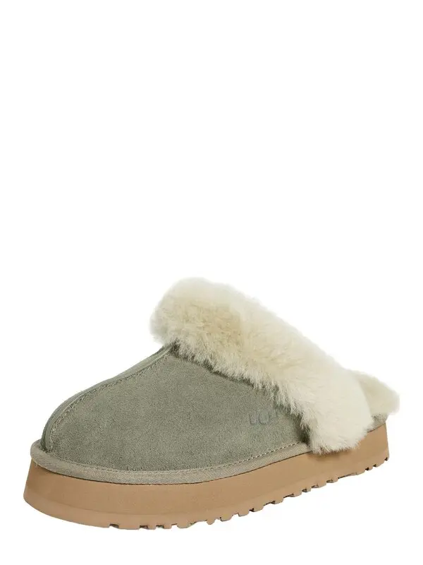 UGG Disquette Slippers - Moss Green/mutedbrass
