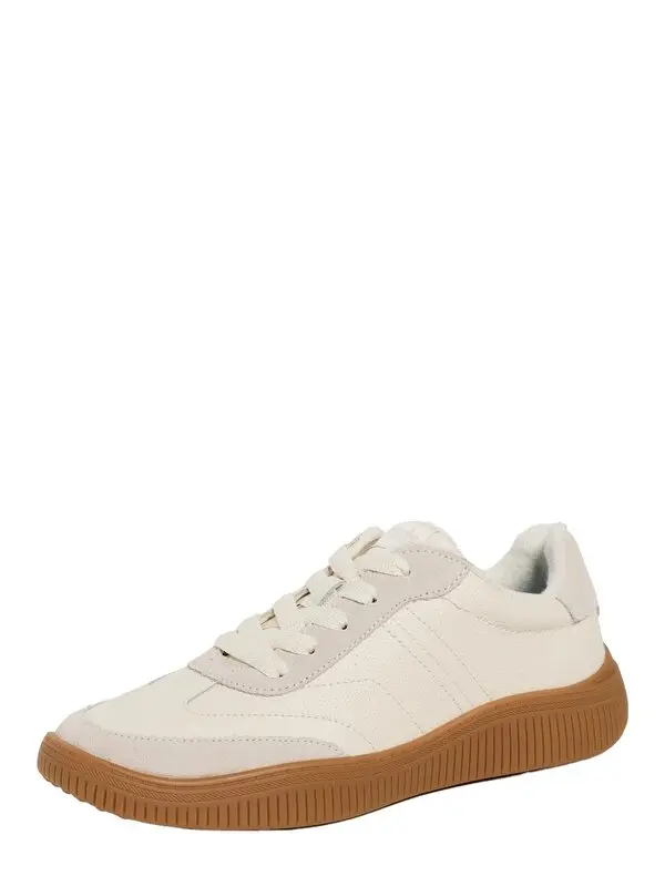 Keds Contest Perforated Sneakers - Oatmeal/taupe