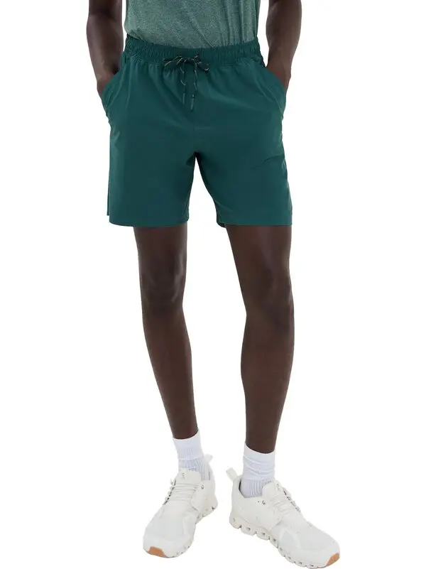 RHONE Pursuit Unlined 7" Shorts - Moss Green