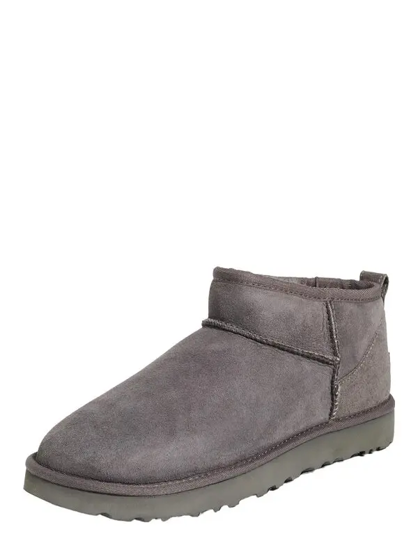 UGG Classic Ultra Mini Boots - Grey