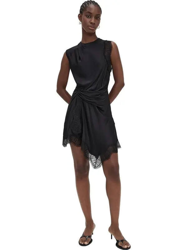 A.L.C. Dion Mini Dress - Black/black