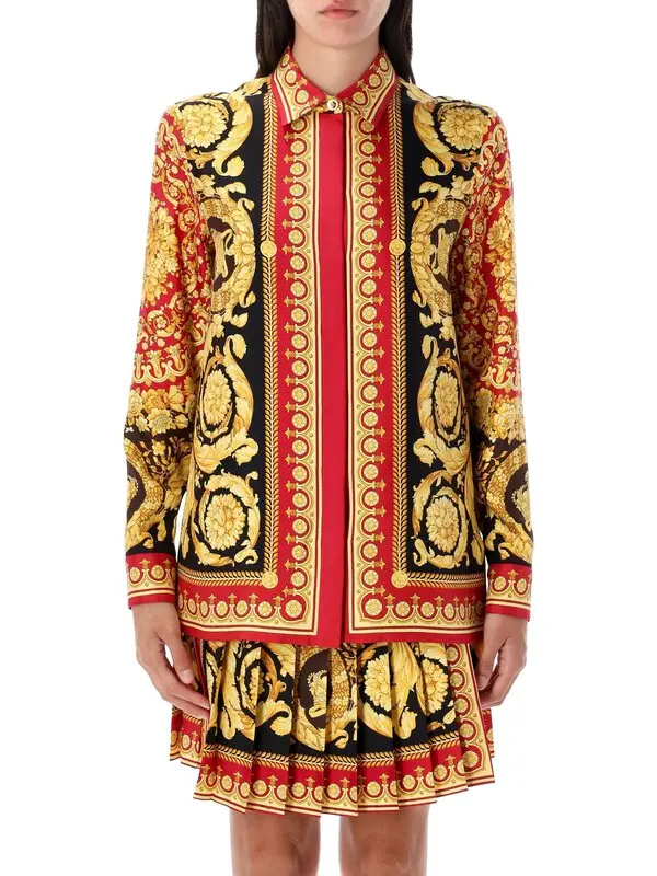 Versace Shirt - Parade Barocco Red