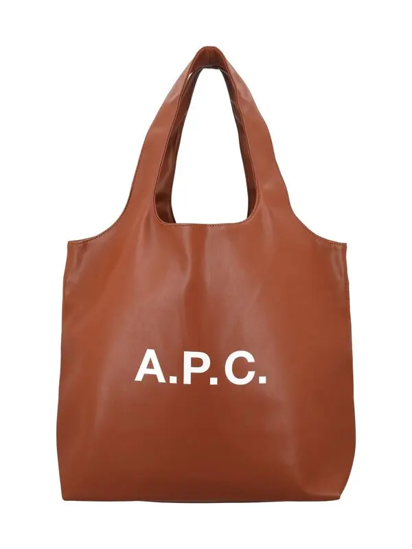 A.p.c. Ninon Tote Bag - Hazelnut