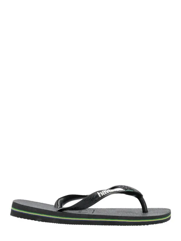 Havaianas Brasil Logo Flip-flops - Black