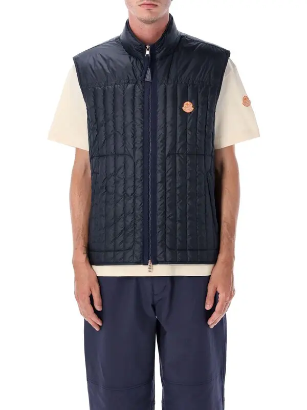 MONCLER X DONALD GLOVER Down Vest - Blue