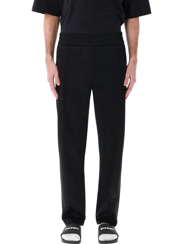 Palm Angels Relaxed Fit Track Pants - Black