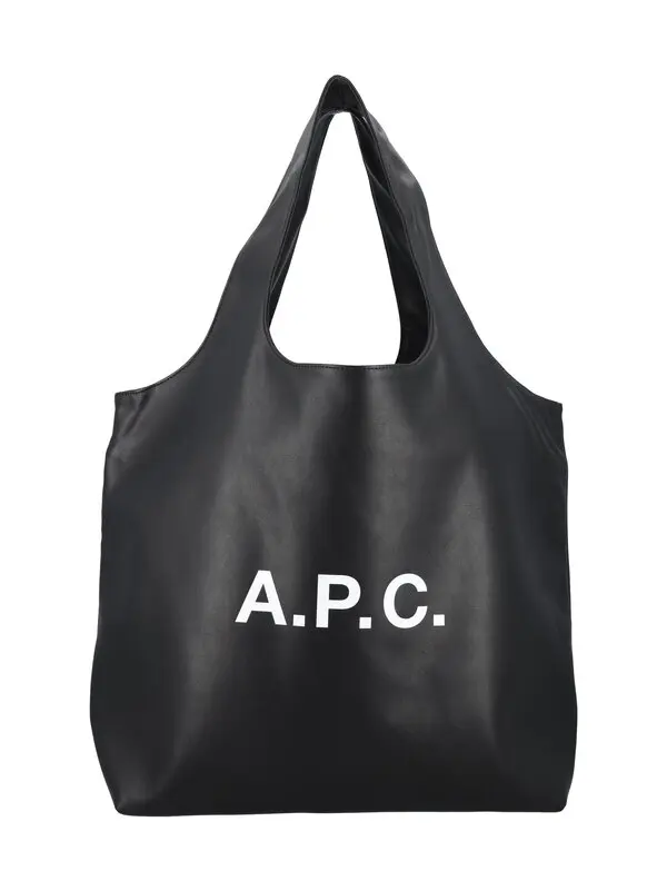 A.p.c. Ninon Small Tote Bag - Black