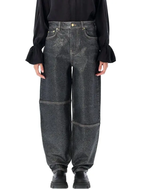 GANNI Jeans - Washed Black