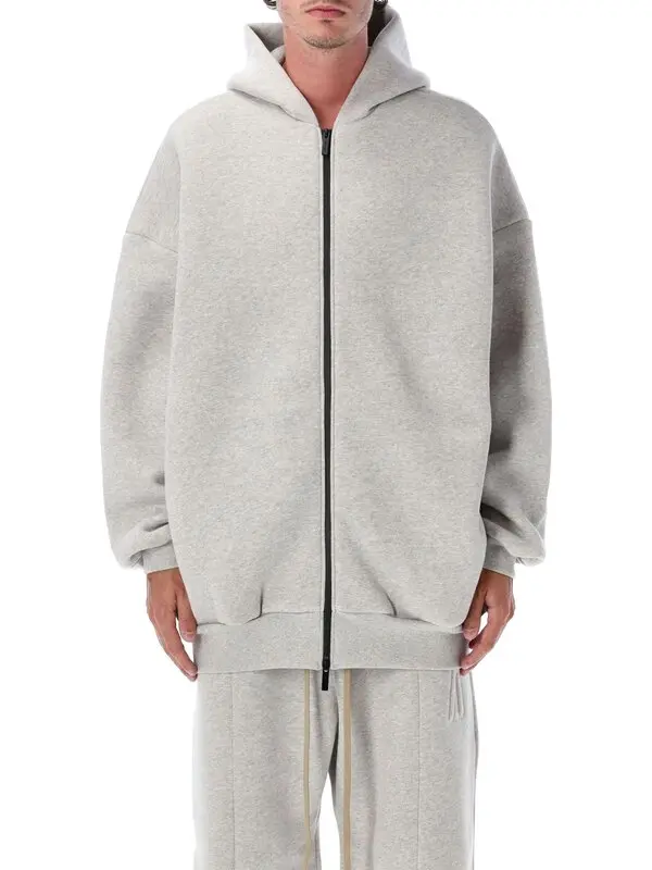 Fear Of God Athletics Zip-up Hoodie - Grey