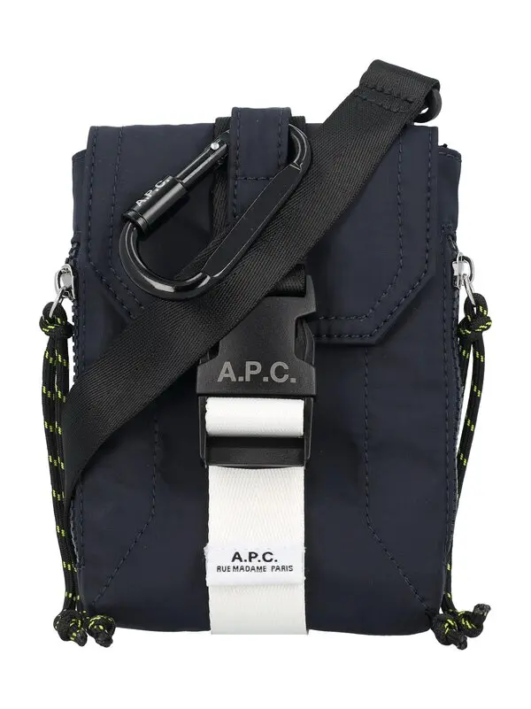 A.p.c. Treck Crossbody Pouch - Blue