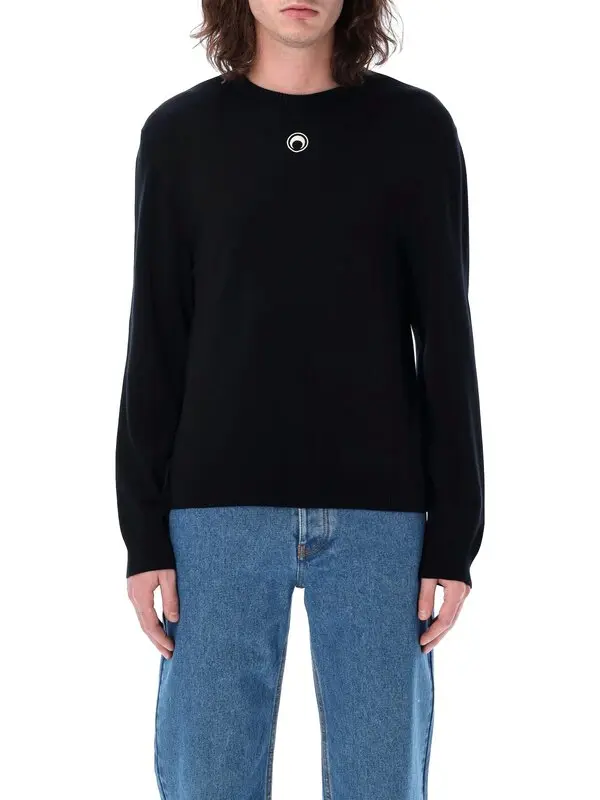 MARINE SERRE Sweater - Black