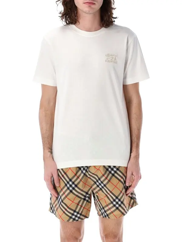 Burberry T Shirts And Polos - Chalk
