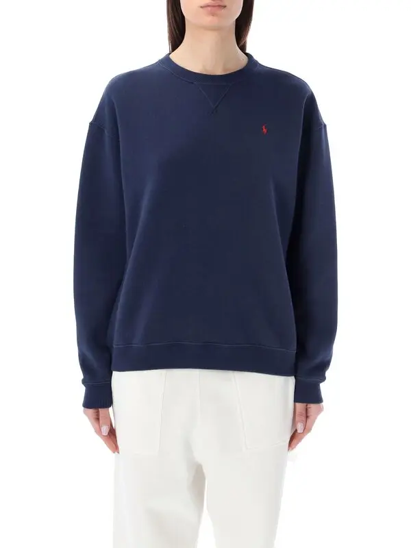 Polo Ralph Lauren Classic Pony Cotton-blend Sweatshirt - Blu