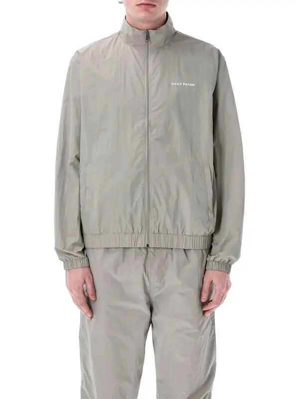 DAILY PAPER UOMO Zip-up Jacket - Wet Water Grey