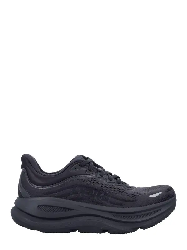 Hoka One One Lace-up Sneakers - Black