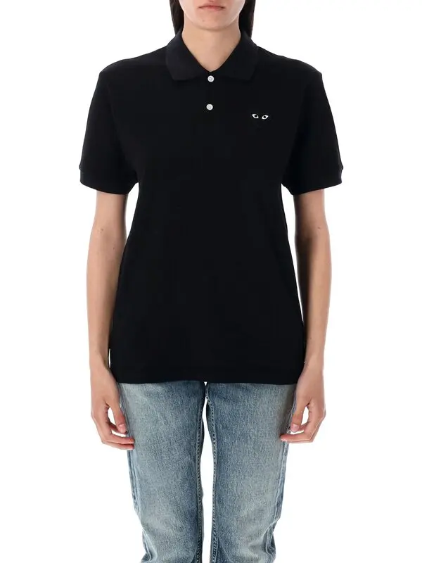 Play Comme Des Garcon T-shirts And Polos - Black