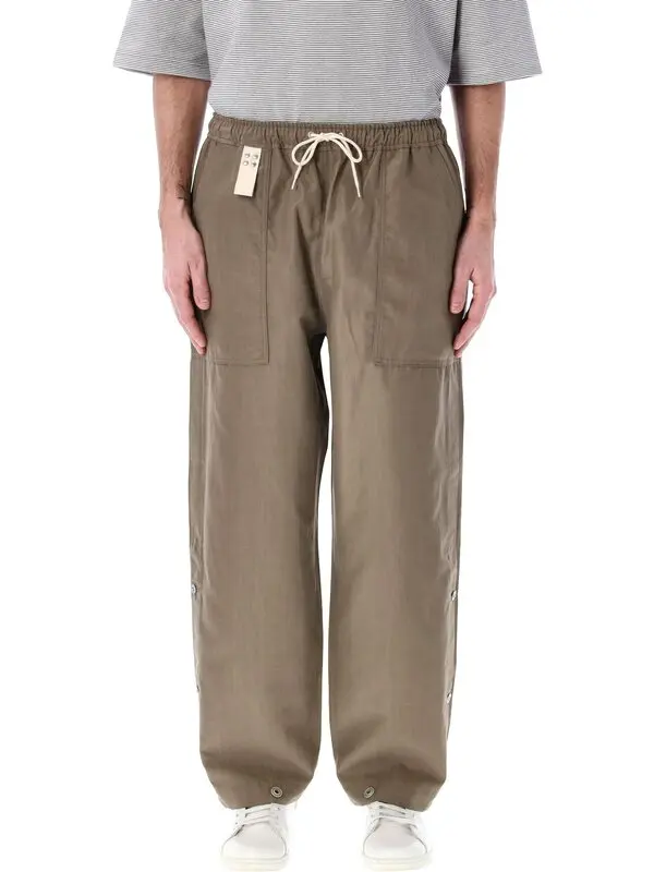 Comme Des Garçons Trousers - Grey Beige