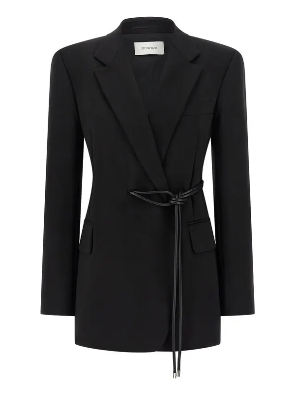 Sportmax Glassa Blazer - Black
