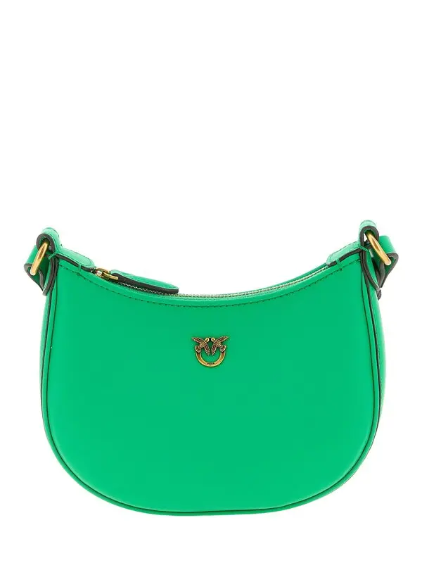 Pinko Baby Half Moon Shoulder Bag - Green