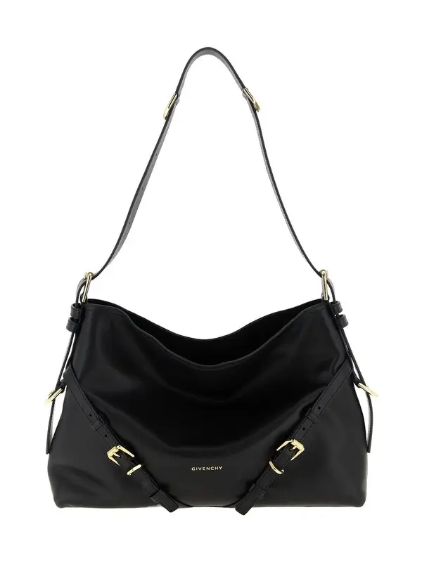 Givenchy Voyou Medium Shoulder Bag - Black