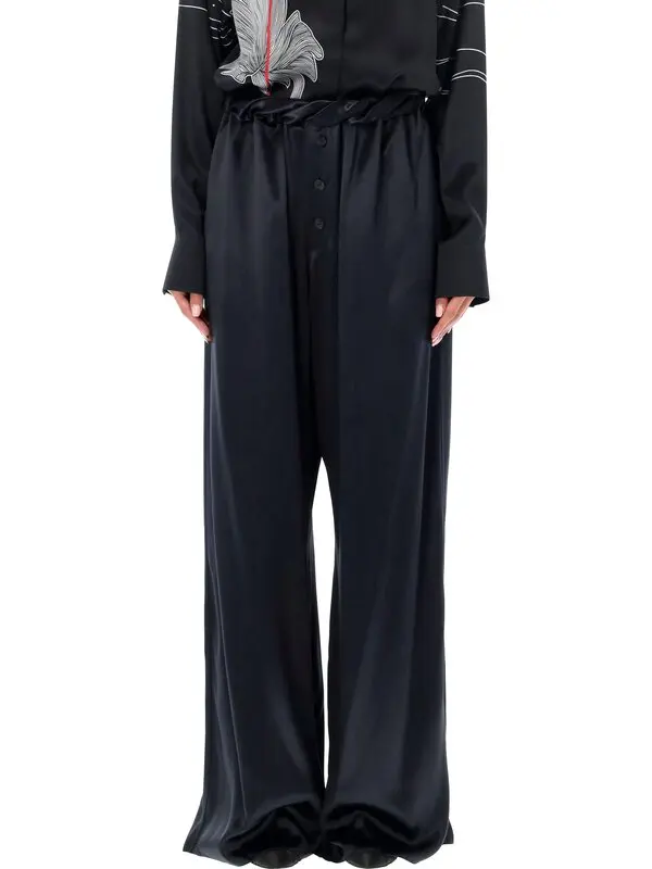 FERRAGAMO Trousers - Black