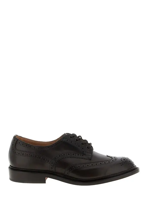 TRICKER'S Bourton Leather Lace-up Shoes - Brown