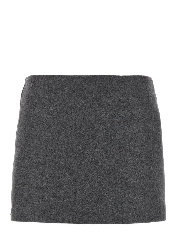 Sportmax Poggio Mini Skirt - Gray