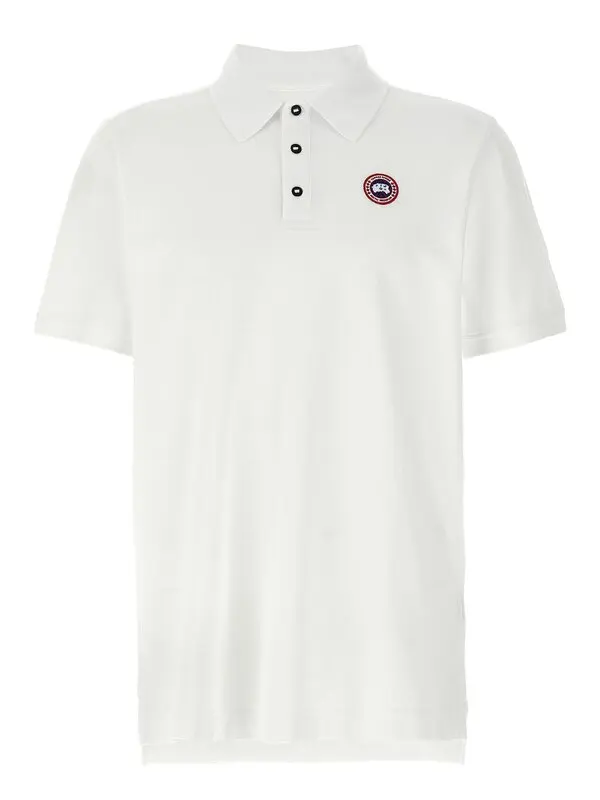 Canada Goose Beckley' Polo Shirt - White