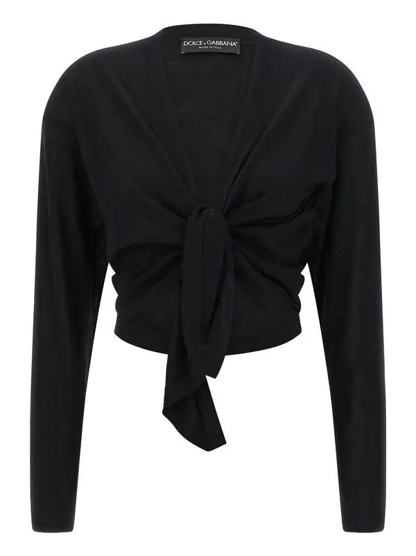 Dolce & Gabbana Cashmere Cardigan - Black