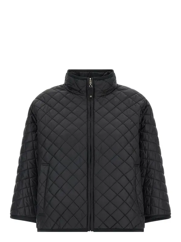 Max Mara Delfina Reversible Hood - Black