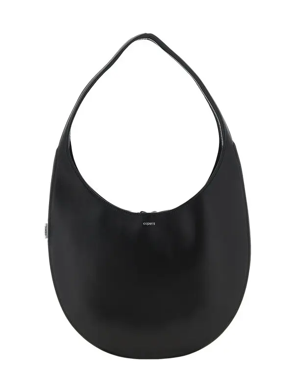 Coperni Medium 'soft Swipe' Shoulder Bag - Black