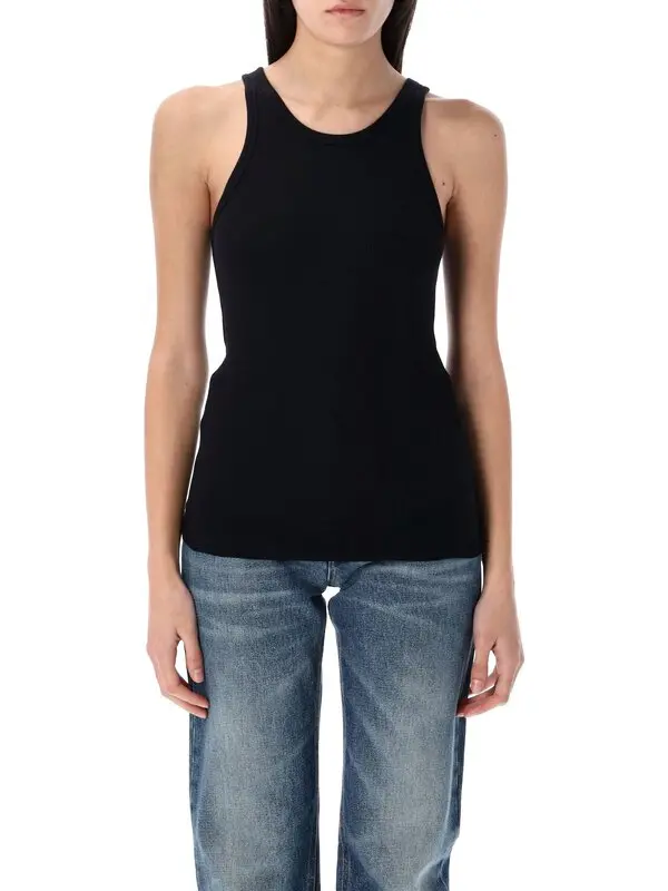 Eterne Knit Tank Top - Black